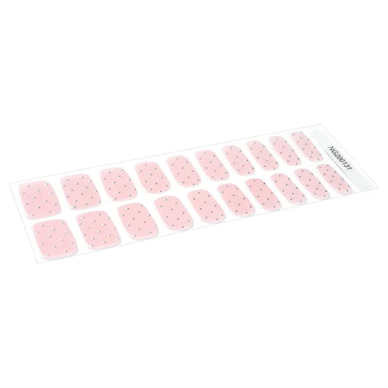 Pink Drop - LA-BEK | semi cured gel nail wraps